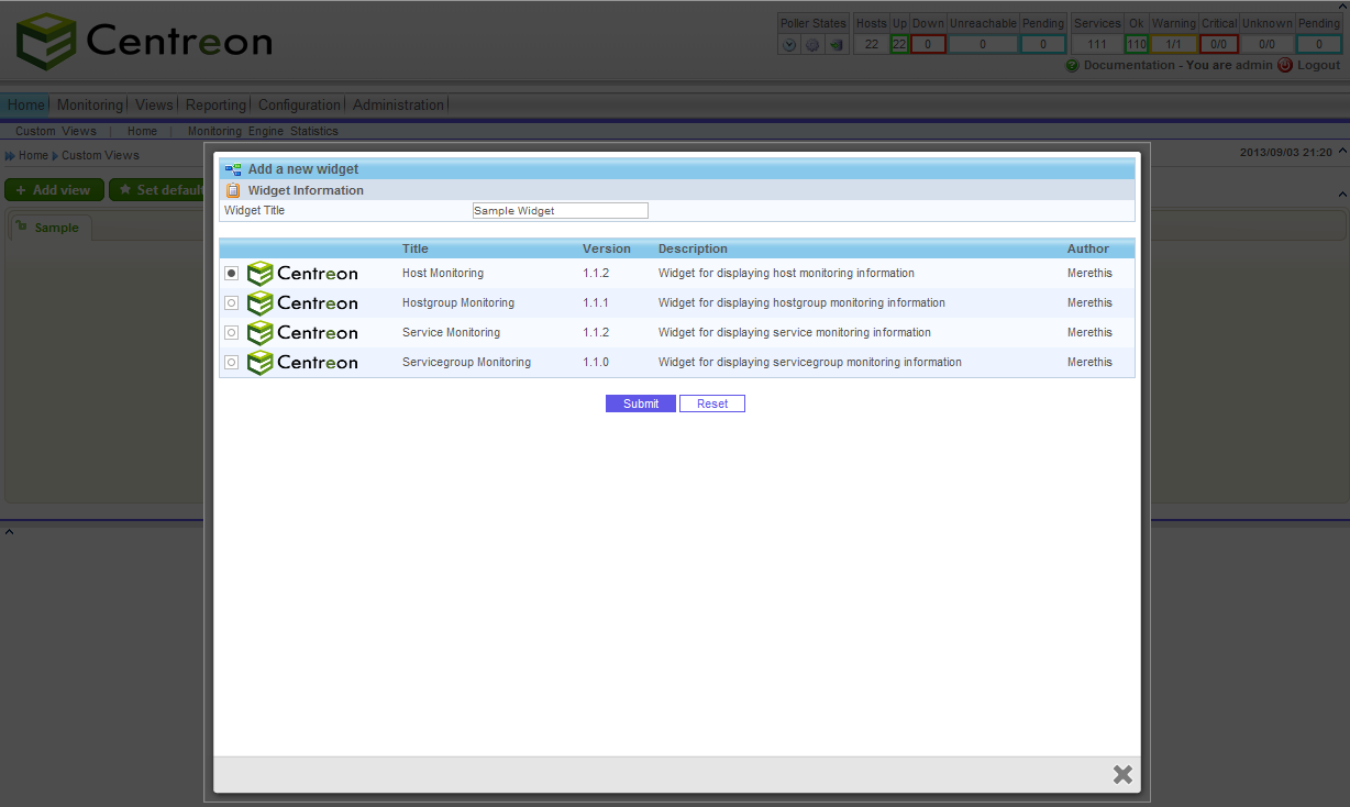 pelican@ainoniwa.net – CentreonでCustom Viewを設定する