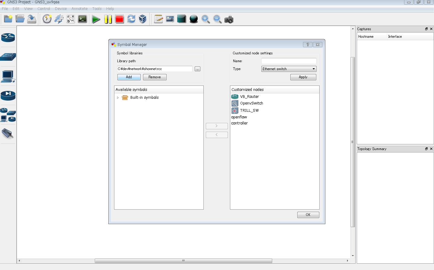 pelican@ainoniwa.net – GNS3のSymbolManagerでShowNetのアイコンを取り込んでみる